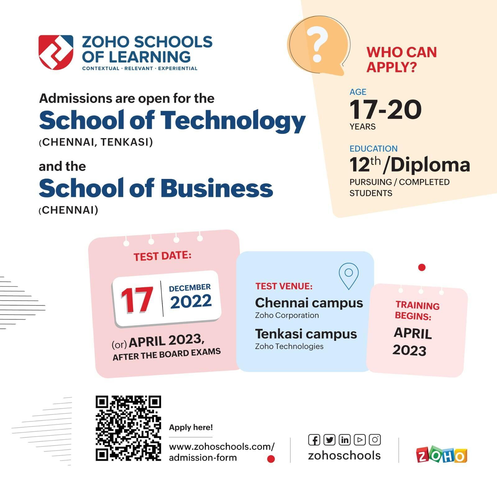 Zoho Schools